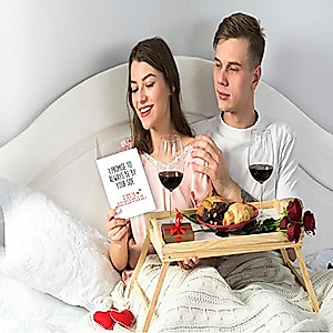 Funny Valentines Day Card With Envelope, Naughty Anniversary Birthday Card for Boyfriend Husband Fiance Girlfriend Wife Fiancee, I Promise to Always Be by Your Side…