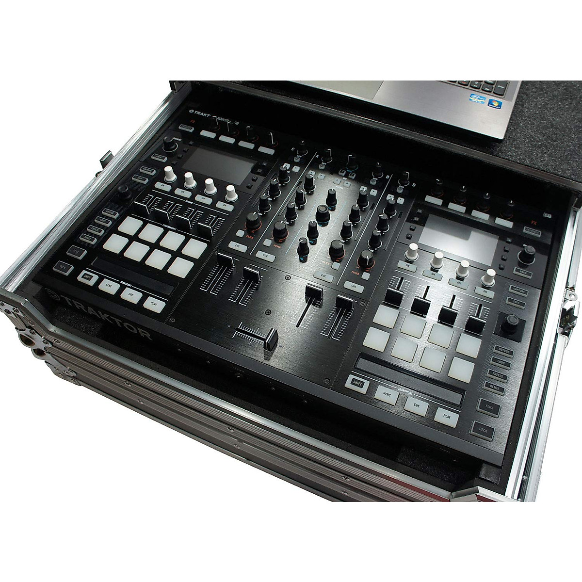 Harmony Audio HCTKS8LT Flight Glide Laptop Stand Custom Case Compatible with Traktor Kontrol S8
