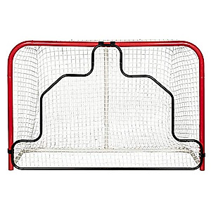 Winnwell Shooter Target Hockey Goal - Metal Top Shelf Training Equipment - Great Goalie Target for Hockey Shooting Accuracy
