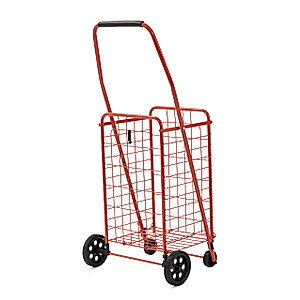 Folding Shopping Cart, 66 lbs Capacity