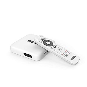 MECOOL KM2 Android TV Netflix 4K with Google Assistant Build in 4K HDR Streaming Media Player Google Certified Free HDMI Cable