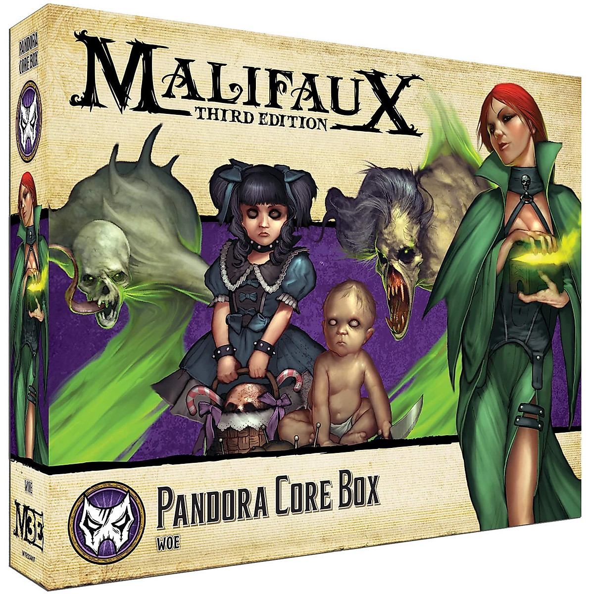 Malifaux Third Edition Neverborn Pandora Core Box