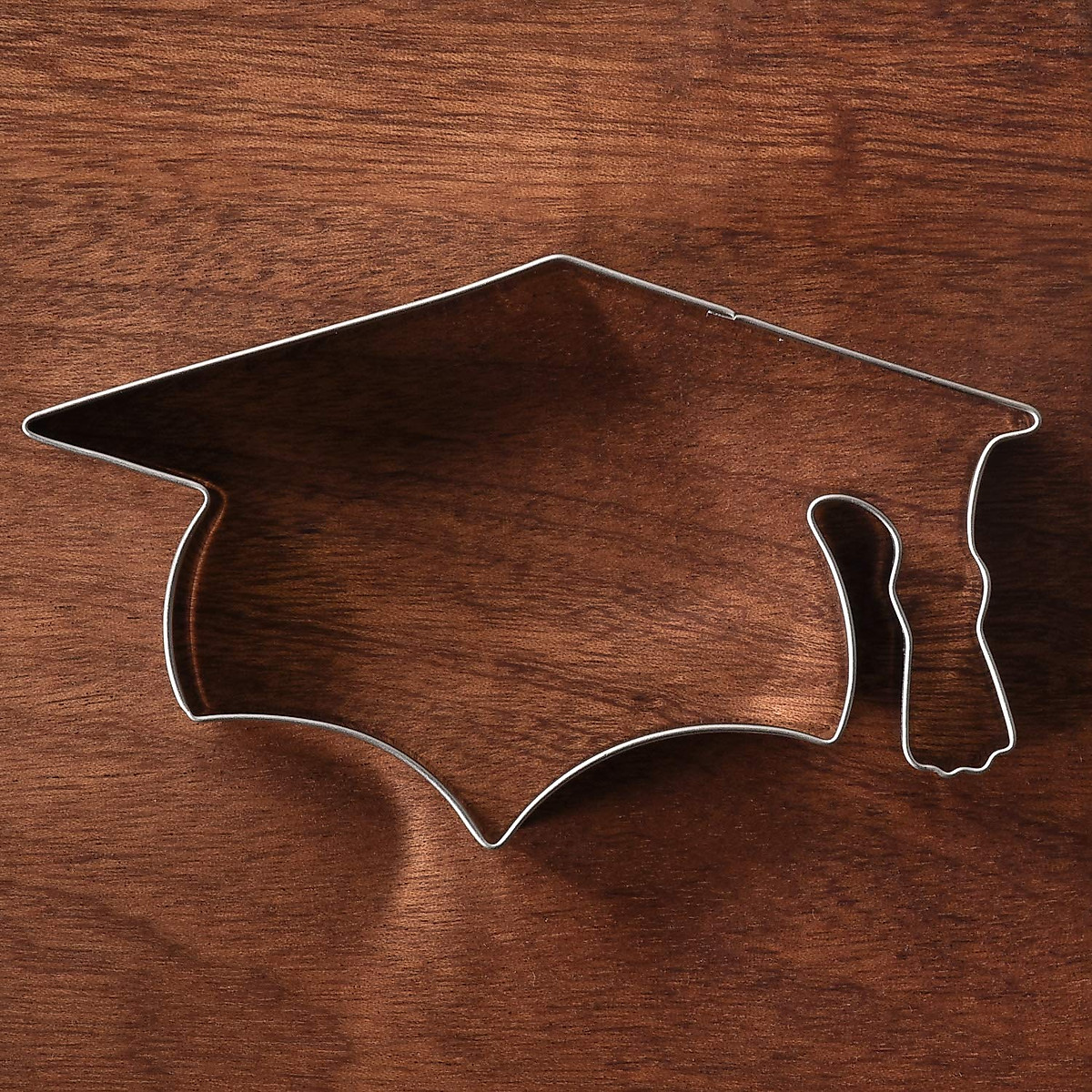 LILIAO Graduation Cookie Cutter Set - 3 Piece - Diploma, Graduation Cap and Graduation Gown Biscuit Fondant Cutters - Stainless Steel