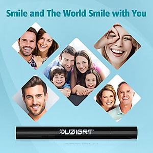 Teeth Whitening Gel, DOUCEUR 3pcs Teeth Whitening Pen Teeth Bleaching Whitening Teeth, No Sensitivity and Painless