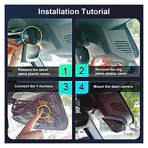 Fitcamx Car DVR Dashcam 4K Dash Cam Compatible with Mercedes Benz G Class G550 G400d 350d G63 2019 to 2023,G550 G500 G350d G63 2013 to 2018 (Color : G Class 2019 to 2023, Size : 4K Front Cam 64GB)