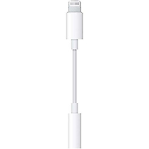 Apple EarPods in-Ear Earbuds with Mic and Remote Earbud Headphones White with Lightning to 3.5 mm Headphone Jack Adapter (Renewed)