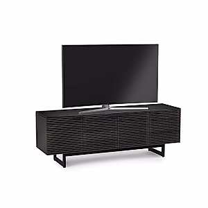 BDI Corridor 8179 Quad-Width Tall Media Cabinet, Charcoal