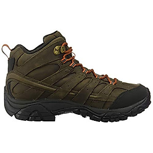 Merrell Men's Moab 2 Prime MID Waterproof Hiking Boot, Canteen, 12