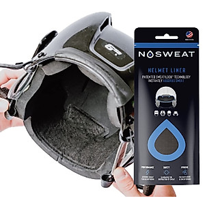 Hockey Helmet Sweat Liners and Sweatband by NoSweat Patented Sweatlock Technology 3 | 6 | 12 | 25 | 50 Pack (50)