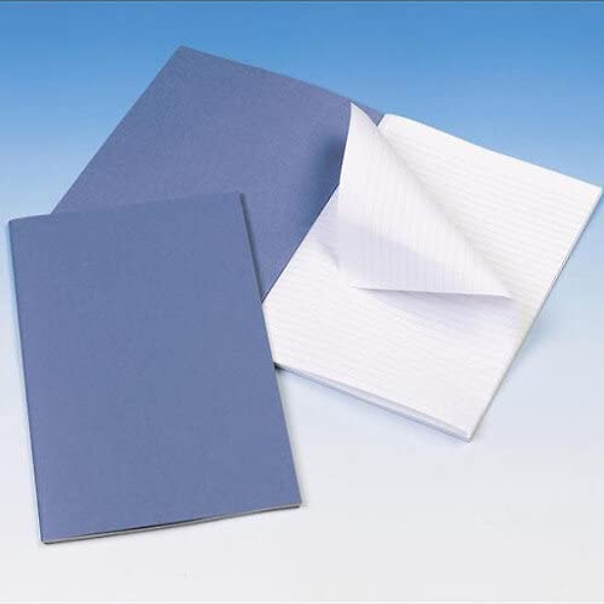 Q-Connect Feint Ruled Counsels Notebook blue,96 Pages, A4, Pack of 10,297 x 210 mm