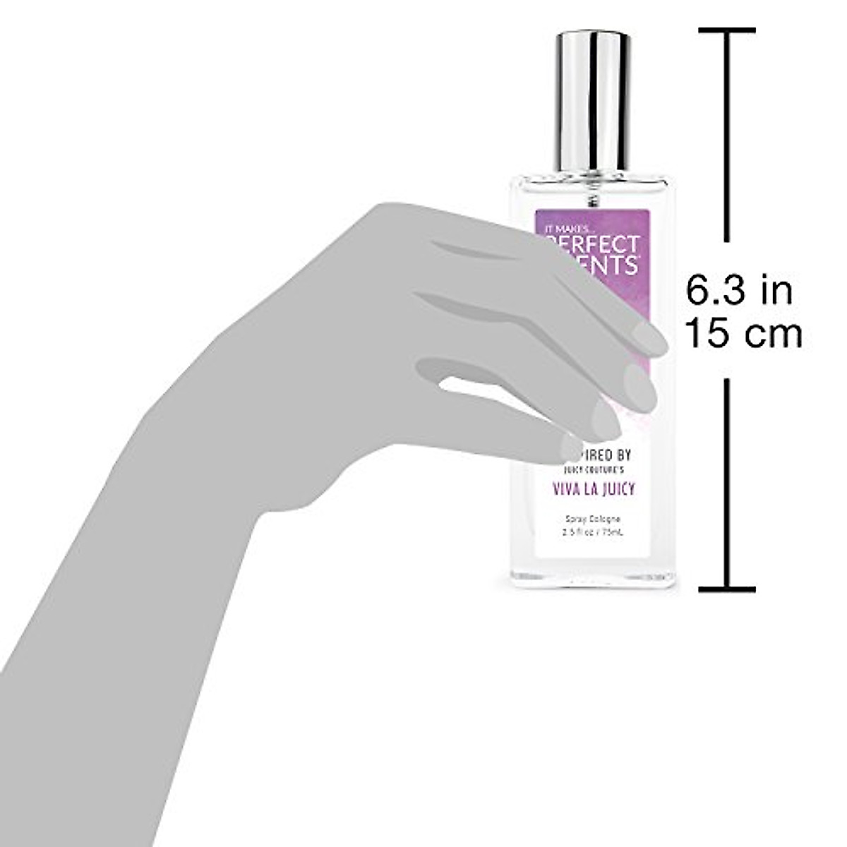 Perfect Scents Fragrances, Inspired by Juicy Couture’s Viva La Juicy, Women’s Eau de Toilette, Vegan, Paraben Free, Never Tested on Animals, 2.5 Fluid Ounces