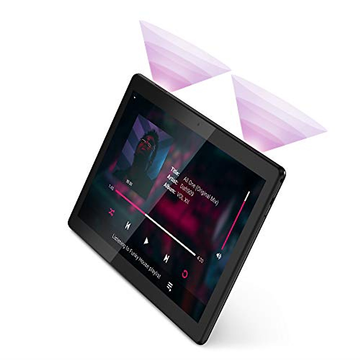 Lenovo Tab M10 HD 10.1" Tablet, Android 9.0, 32GB Storage, Quad-Core Processor, WiFi, Bluetooth, ZA4G0078US, Slate Black