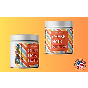 t.botanicals Chebe Butter for Hair Growth Hair Thickening Prevent Hair Loss Reduce Breakage and Split Ends Serum to Moisturize Dry Hair (Lavender, 8 oz.)