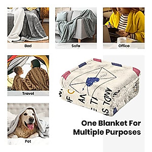 Custom Mom Blanket Customized Gifts for Mom Birthday Gifts for Women Mothers Day Blanket from Daughter Son, Personalized Gifts to My Mom, Thanksgiving Custom Blanket 60"x50"