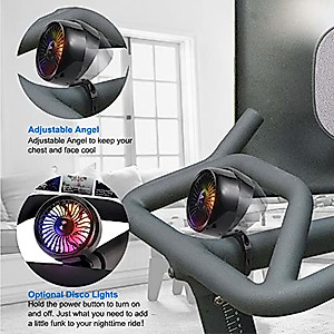 Airrniss Fan for Peloton, Peloton Accessories,3 Speeds Adjustable, No Battery required Fan Fit Peloton Bike+