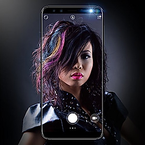 BLU Pure View -32GB +3GB RAM, 5.7” HD+ 18:9 Display Smartphone with Dual Front Selfie Cameras -Black