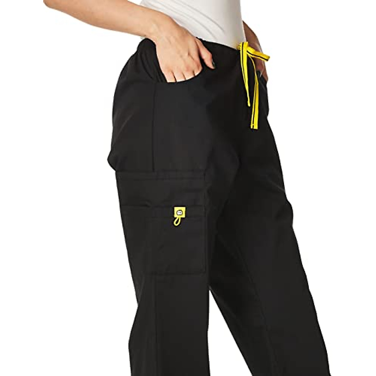 WonderWink Origins Women’s Romeo Flare Leg Cargo Pant - Black, XL T