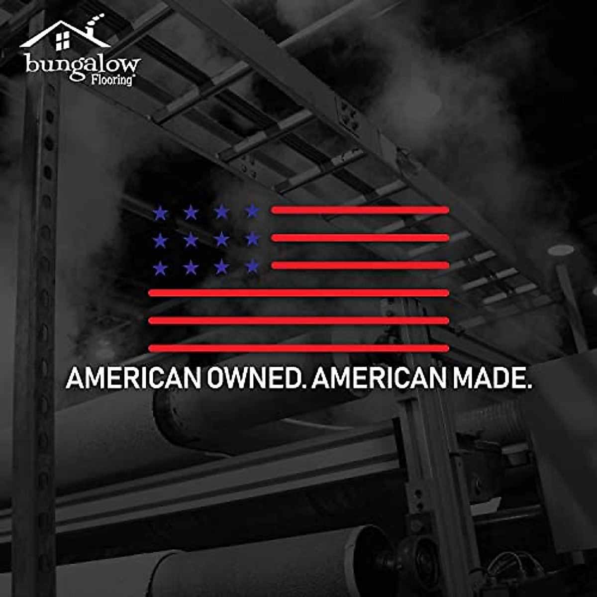 Bungalow Flooring Interstellar FlorArt Kitchen Mat, 2' x 3', Made in USA, Machine Washable, Water and Stain Resistant, Low Profile, Non-Slip