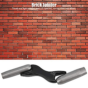 Fafeicy Brick Jointer Brick Jointer Trowel Brick Wall Beauty Stitcher Wall Joint Trimmer Handheld Builder Trimming Tool Wall Beauty Stitcher 1/2in 5/8in 3/4in 7/8in