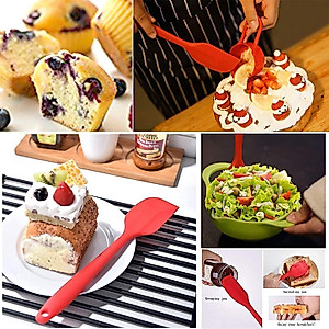 5-piece 8.5 inch Small Spatulas + 4-piece 11 inch Silicone Spatulas