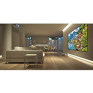 Optoma UHD60 True 4K UHD Projector, Bright 3000 Lumens, Entertainment and Movies, Rec.2020 with DCI-P3 for Wide Color Gamut, HDMI 2.0 and HDR10, WHITE