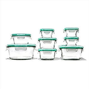 OXO Good Grips 16 Piece Glass Smart Seal Airtight Everyday Container Set