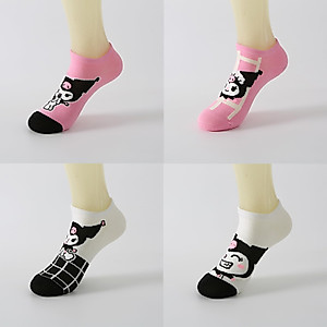 Anime Cosplay Socks Cartoon Cosplay 5pcs/Set Women Girls Socks Anime Merch (kuluomi Socks)¡­