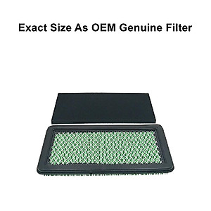 MOWFILL 2 Pack 17211-Z0A-013 17211-Z3S-003 Air Filter Replace Honda 17218-Z0A-000 17211-Z0A-003 with 17218-Z0A-810 Pre Filter Fits EU7000 GCV530 Lawn Mower Air Cleaner Element