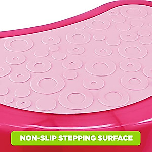 Disney Minnie Mouse 2-Tier Step Stool, Pink