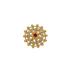 Indian Nose Jewelry Big Nose Hoop Solid Diamond Nose Stud Indian Nose Ring Indian Nose Stud Gold Nose Stud Gold Nose piercing Halloween Sale Sterling Silver Nose Piercing, White