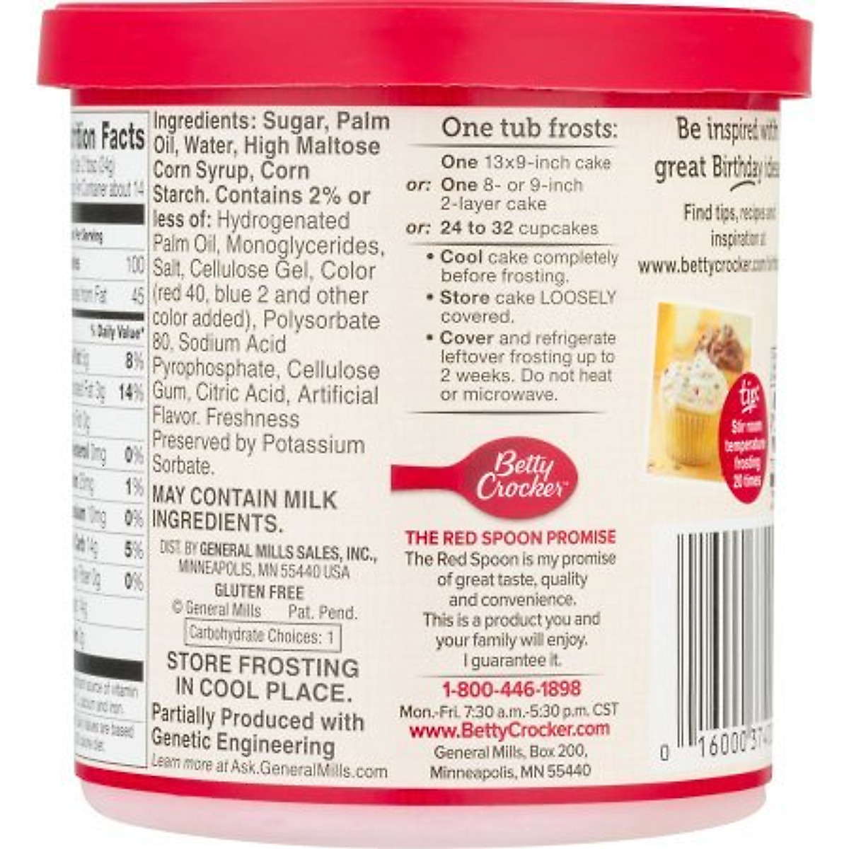 Betty Crocker Super Moist Strawberry Cake Mix and Betty Crocker Whipped Strawberry Mist Frosting Bundle - 2 of Each - 4 Items. "There's Pudding in the mix!" Cake Mix
