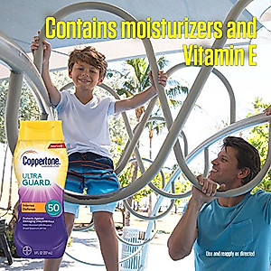Coppertone Limited Edition ULTRA GUARD Sunscreen Lotion Broad Spectrum SPF 50, 8 fl. oz.