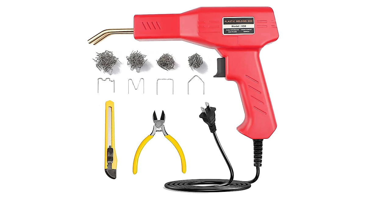 50w Hot Stapler,Plastic Welding Machine Car Bumper Repair Kit with ...