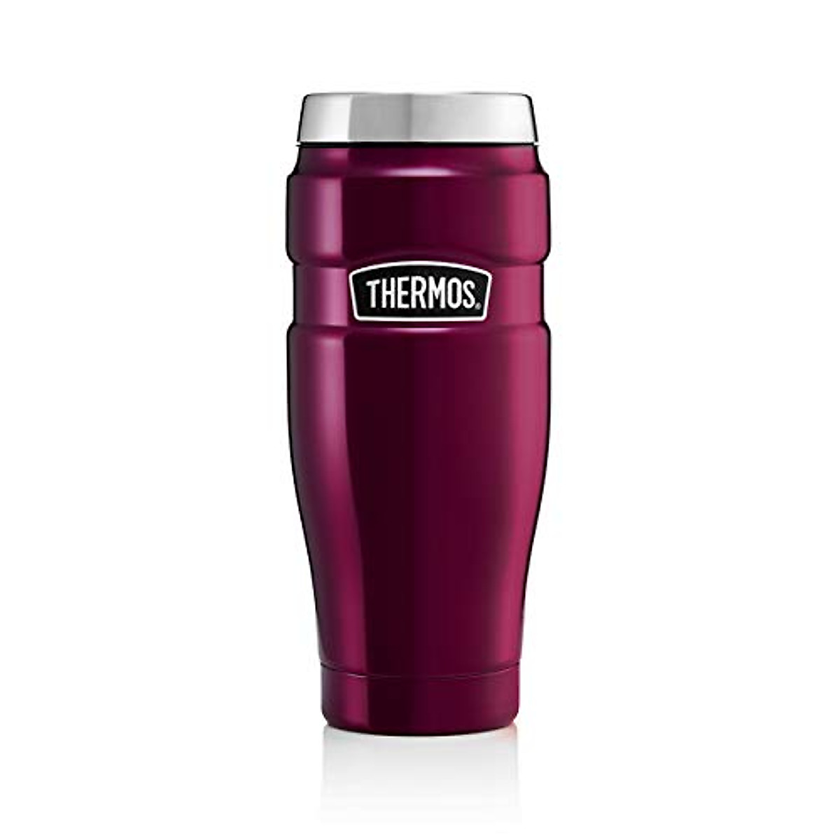 Thermos Stainless King Travel Tumbler, Raspberry, 470 ml