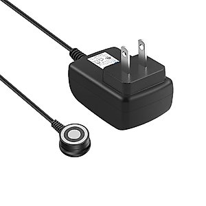 JOVNO for Shark VM252 VACMOP Charger Compatible with Shark VM252 VM252C QM252 VM250 VACMOP Pro Vacuum Adapter Round Magnetic Power Cord Replace Shark Cordless Hard Floor Vacuum Mop Magnetic Charger
