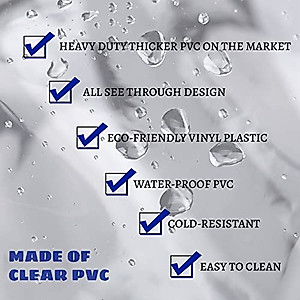 DNSDOIT Mini Clear Backpack,12x12x6 Heavy Duty Transparent Bookbag,See Through PVC School Backpacks for Stadium,Work,Security,Travel