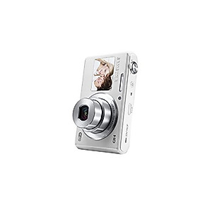 Samsung DV150F 16.2MP Smart WiFi Digital Camera with 5x Optical Zoom and 2.7" main and 1.48" front Dual LCD Screens (White)