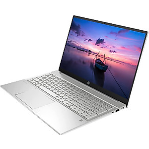 HP Pavilion 15.6" FHD Touchscreen Business Laptop, AMD Ryzen 7 5825U, Windows 11 Pro, 16GB RAM, 512GB SSD, Backlit Keyboard, Numeric Keypad, WiFi 6, Long Battery Life, Durlyfish