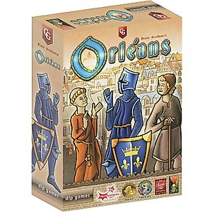 Capstone Games: Orleans, Strategy Board Game, Collect Tokens to Customize Your Strategy, Multiple Paths to Victory, 2 to 5 Players, Ages and 12 Up