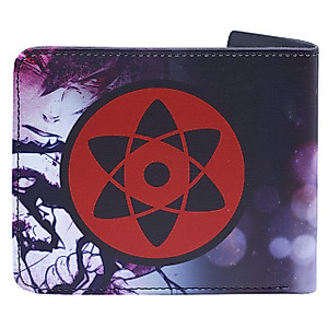 Amatensu Anime Characters Akatsuki wallet Uchiha Itachi wallet Uchiha Sasuke wallet Uchiha Madara wallet Kakashi wallet E