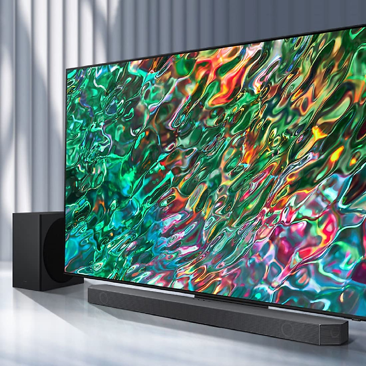 SAMSUNG HW-Q800B/ZA 5.1.2ch Soundbar w/ Wireless Dolby Atmos, DTS:X, Q Symphony, SpaceFit Sound, Built In Voice Assistant, AirPlay 2, Game Pro Mode, Tap Sound, 2022