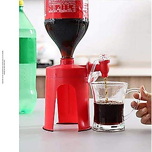 Beverage Dispenser/Drink Dispenser for Carbonated Drinks/Coca Cola/Sprite, Party Drink Dispenser/Drink Tool Mini Upside Down Drinking Fountains