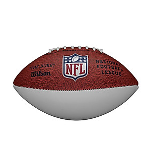 WILSON New NFL Autograph Football - Official Size, Brown