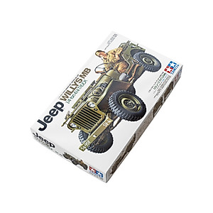 TAMIYA Jeep Willys 1/4 Ton 4X4 Hobby Model Kit for ages 168 months to 1200 months