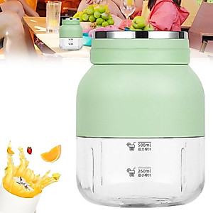 Ostmars Blender Cup, Ostmars Juicer Cup 800ml, Ostmars Portable Juicer Cup- Portable Juicer Wireless Electric Juice Cup (1 PCS/Green)