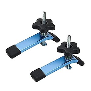 POWERTEC 71168 T-Track Hold Down Clamp for Woodworking, 5-1/2” L x 1-1/8” W, 2 Pack