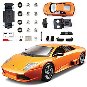 Maisto 1:24 Scale Assembly Line Lamborghini Murcilago LP 640 Diecast Model Kit (Colors May Vary)