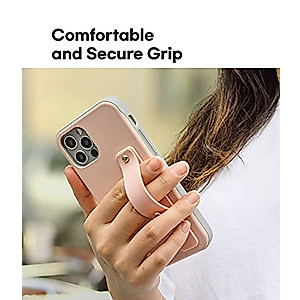 Goospery SlideTok Phone Grip Strap [4-Pack] Silicone Portable Telescopic Finger Strap Bracket Kickstand Universal Mobile Phone Stand Holder for Most Smartphone and Tablets