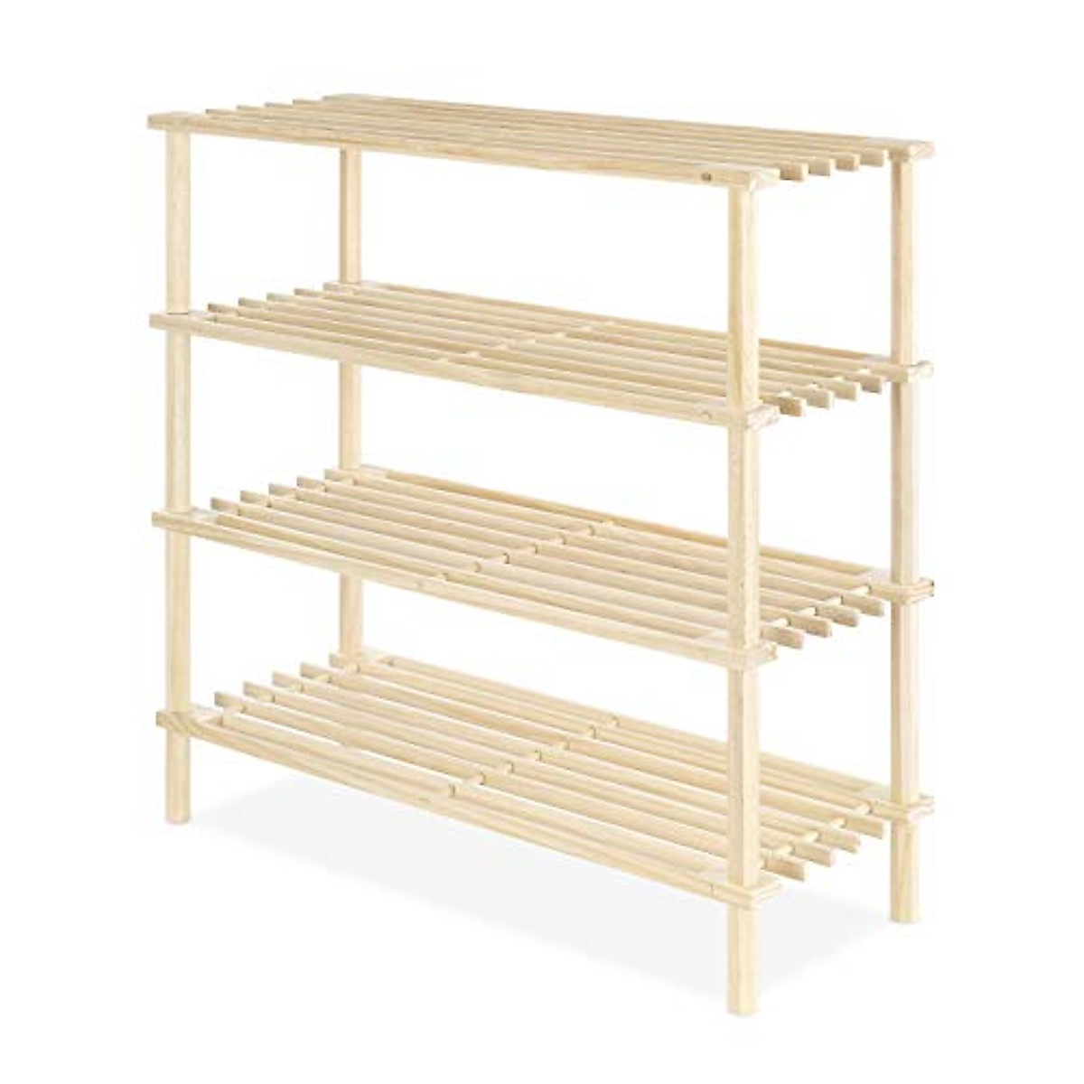 Whitmor Wood 4-Tier Shelf