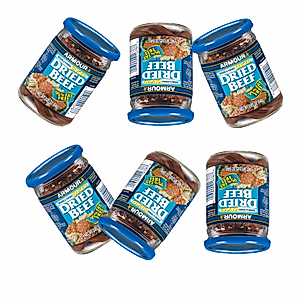 Armour Star Sliced Dried Beef, Jarred Meat, 2.25 OZ | 6 Count_AB